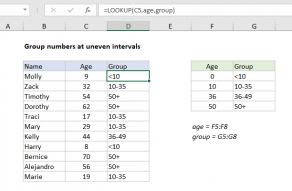 Excel LOOKUP function | Exceljet